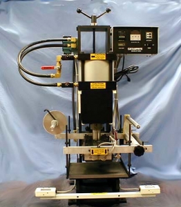 Air Actuated 2-1/2 Ton Hot Stamp Press Model VT-50 - Stamprite Machine