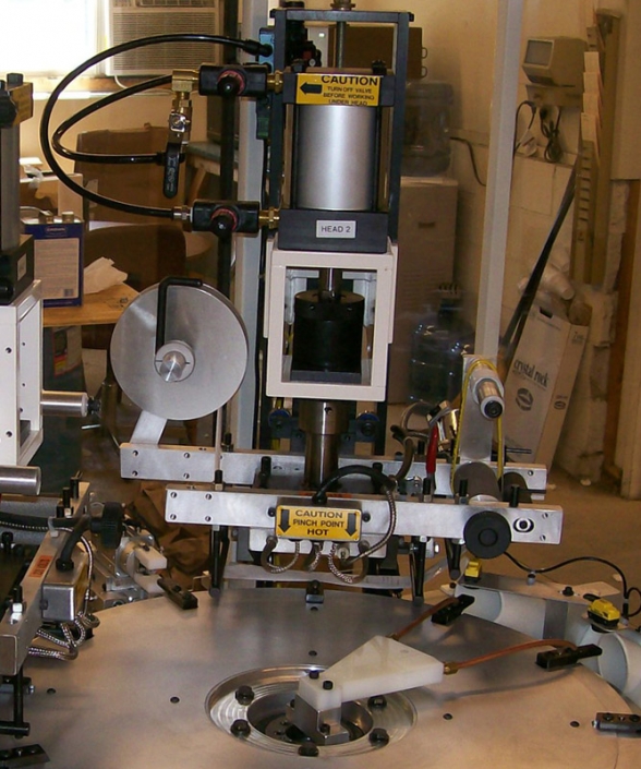 Vertical Hot Stamp Presses - Stamprite Machines - Manchester, CT